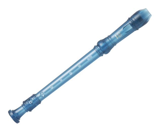 Flauta bisel soprano barroca Yamaha YRS20BB azul | Ludimusic