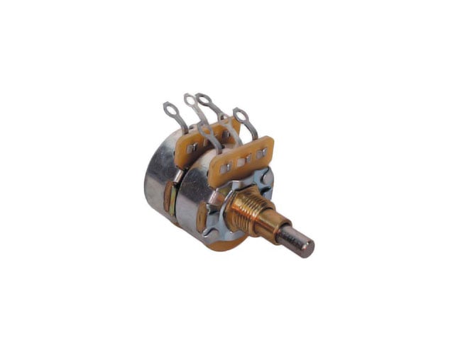 Fender 250K-500K Concentric Solid Shaft Potentiometer | Ludimusic