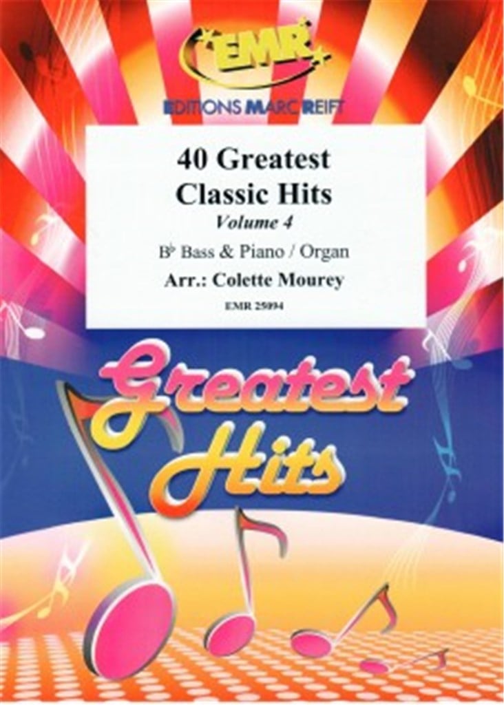 40 Greatest Classic Hits Vol. 4 - Livro - Barítono